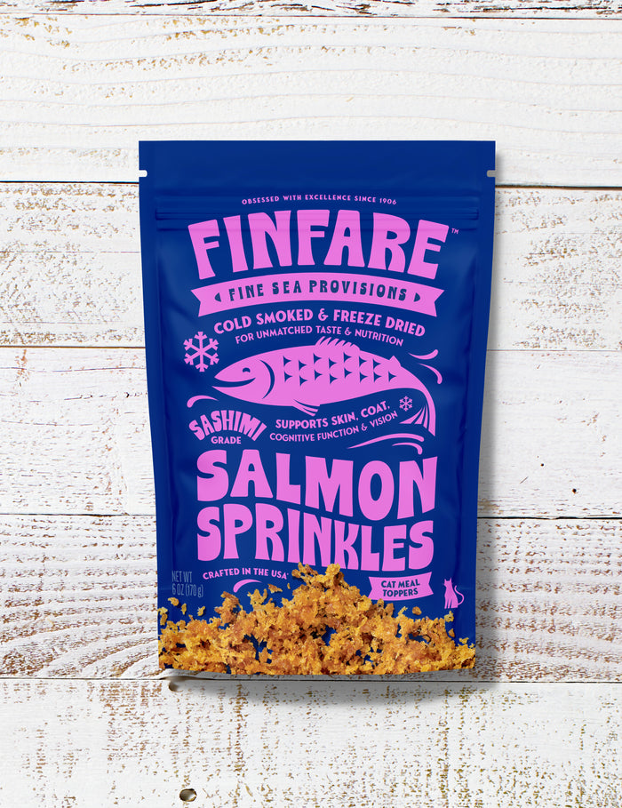 Freeze-Dried Salmon Sprinkles for Cats